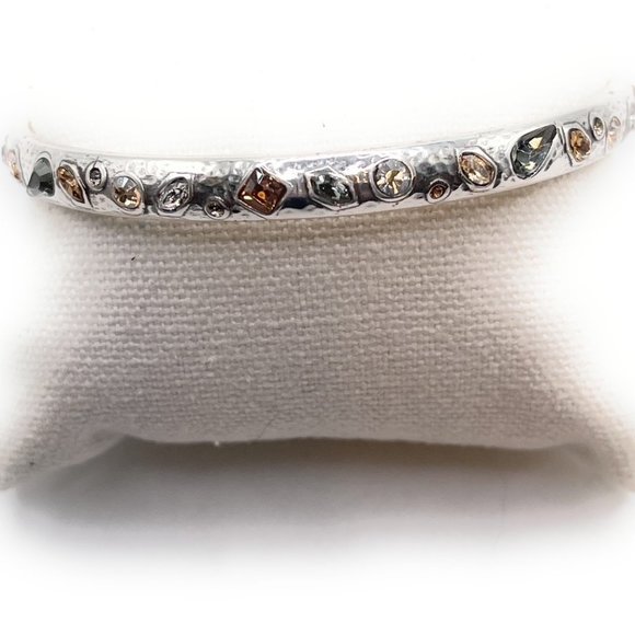 Brighton | Jewelry | Brighton Amber Crystal Accent Bangle Bracelet 276 ...